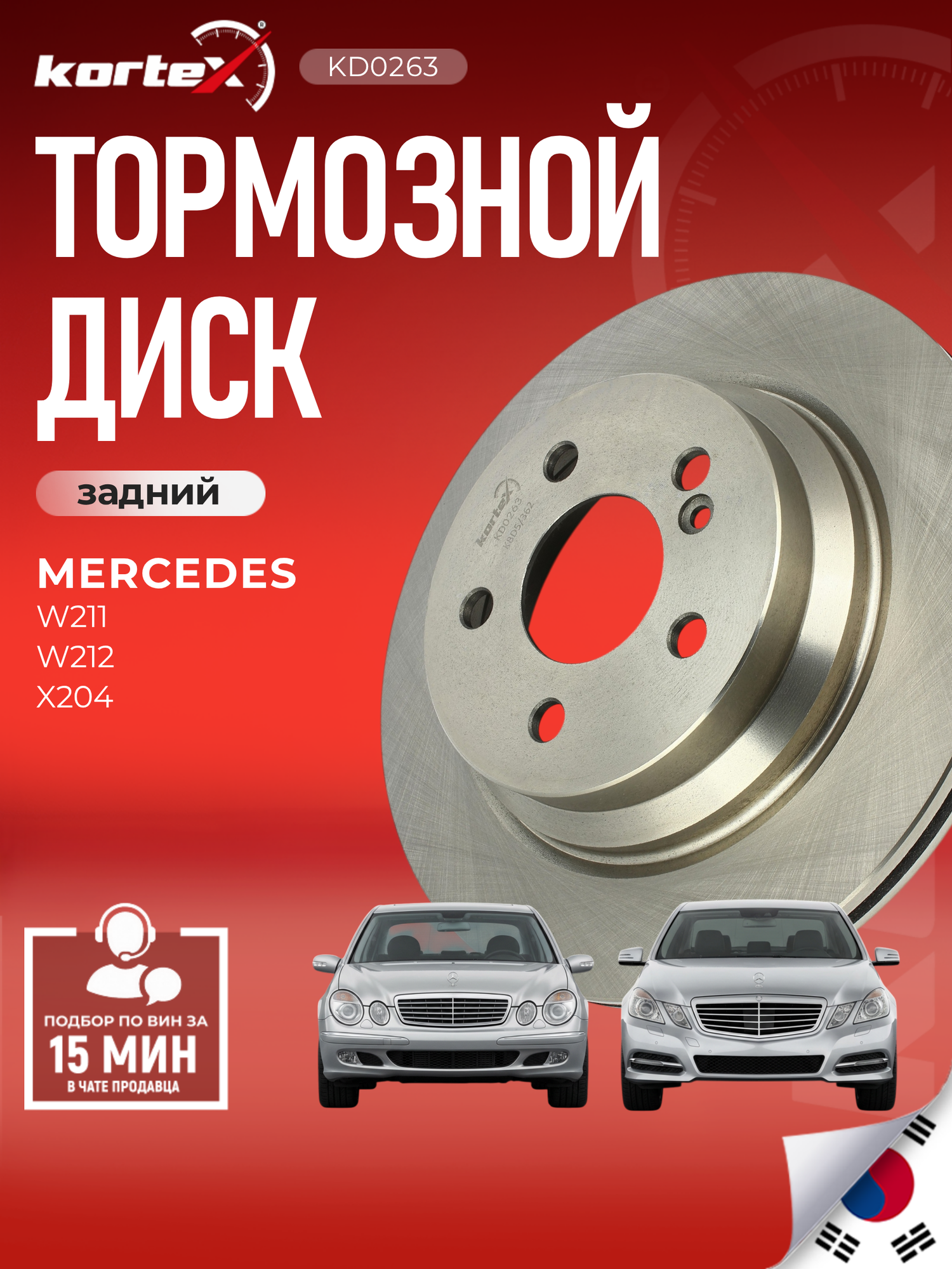 Тормозной диск задний вентилируемый Мерседес Бенц CLS, Е класс, GLK, (Bbdc) класс STA2114230912, PBD4270, M2000716