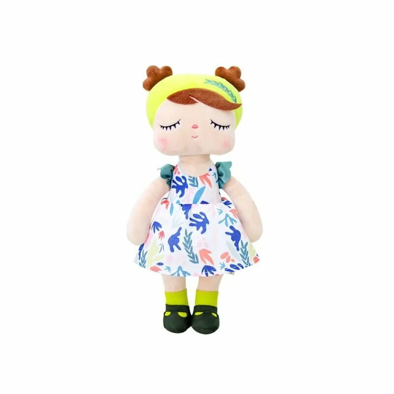 Мягкая и прочная мягкая игрушка Metoo Princess Angela Bunny Plush Cute Rabbit Toy, желтая.