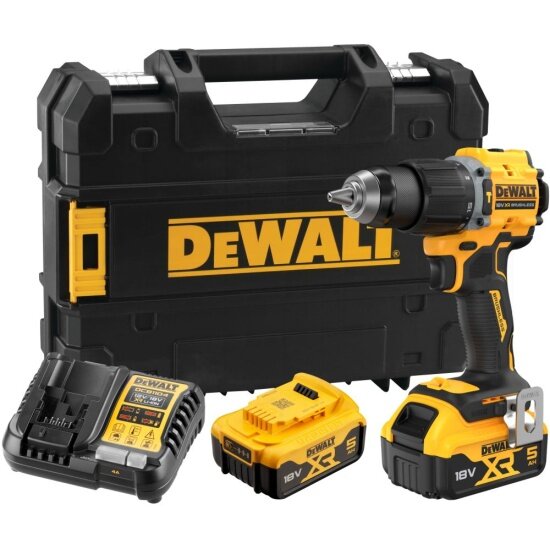 Дрель-шуруповерт аккумуляторная Dewalt DCD799P2T-QW