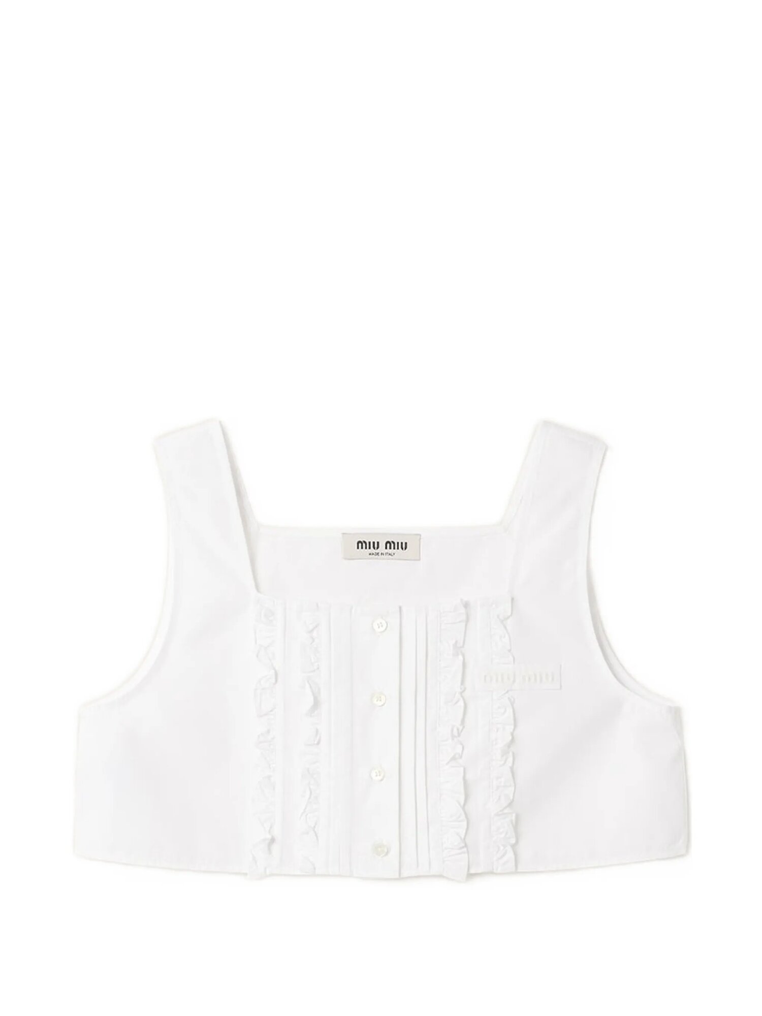 Топ Poplin crop top