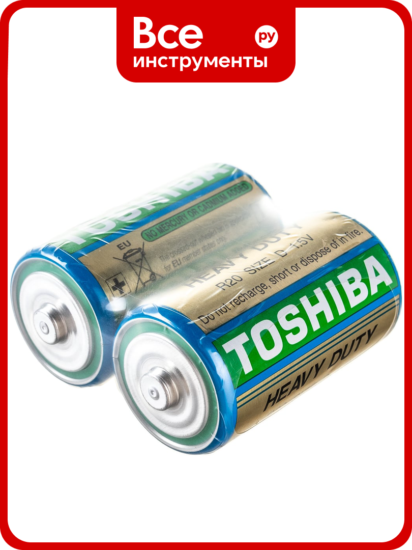 Солевой элемент питания Toshiba R20 140 щелочной тип для бытовой техники с высокой стабильностью напряжения