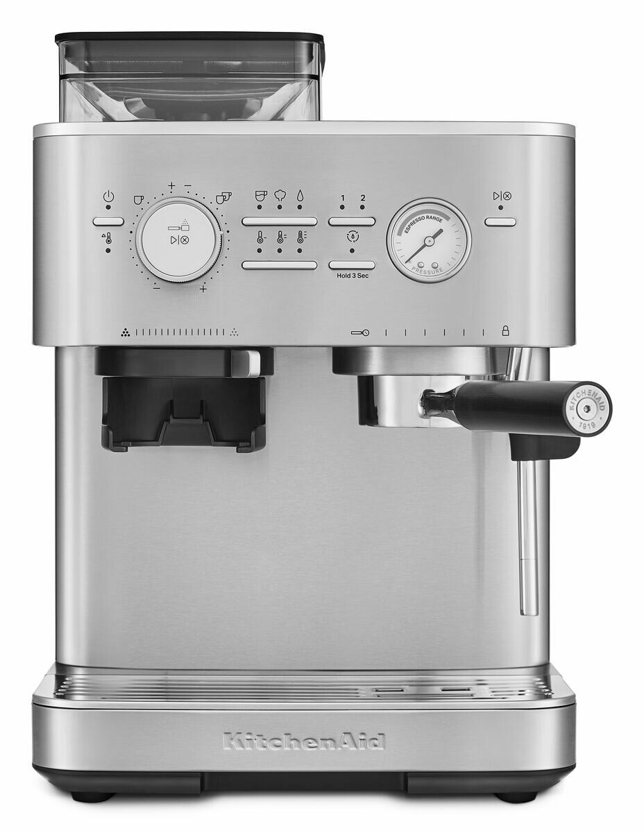 Полуавтоматическая эспрессо-машина KitchenAid 5KES6551ESX, нержавеющая сталь