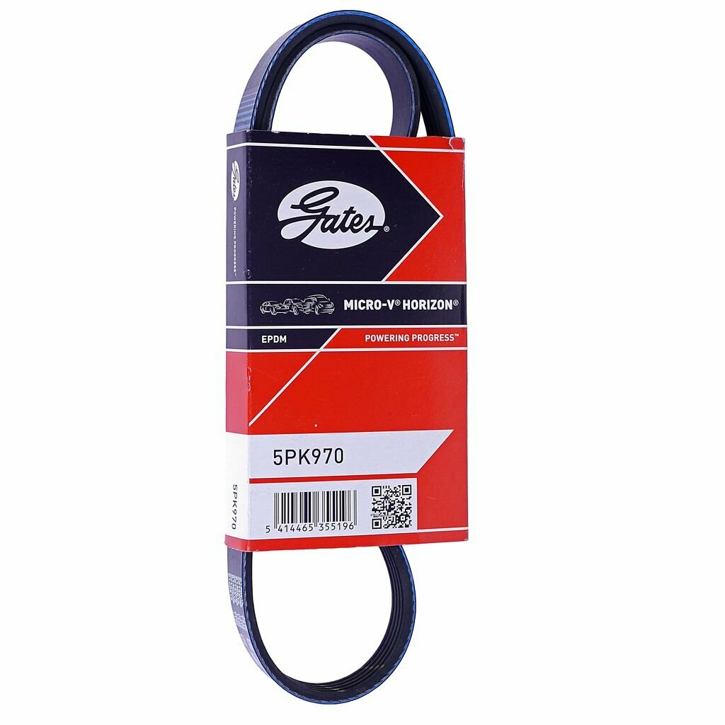 Ремень поликлиновой DT Spare Parts 5PK970, для разных моделей