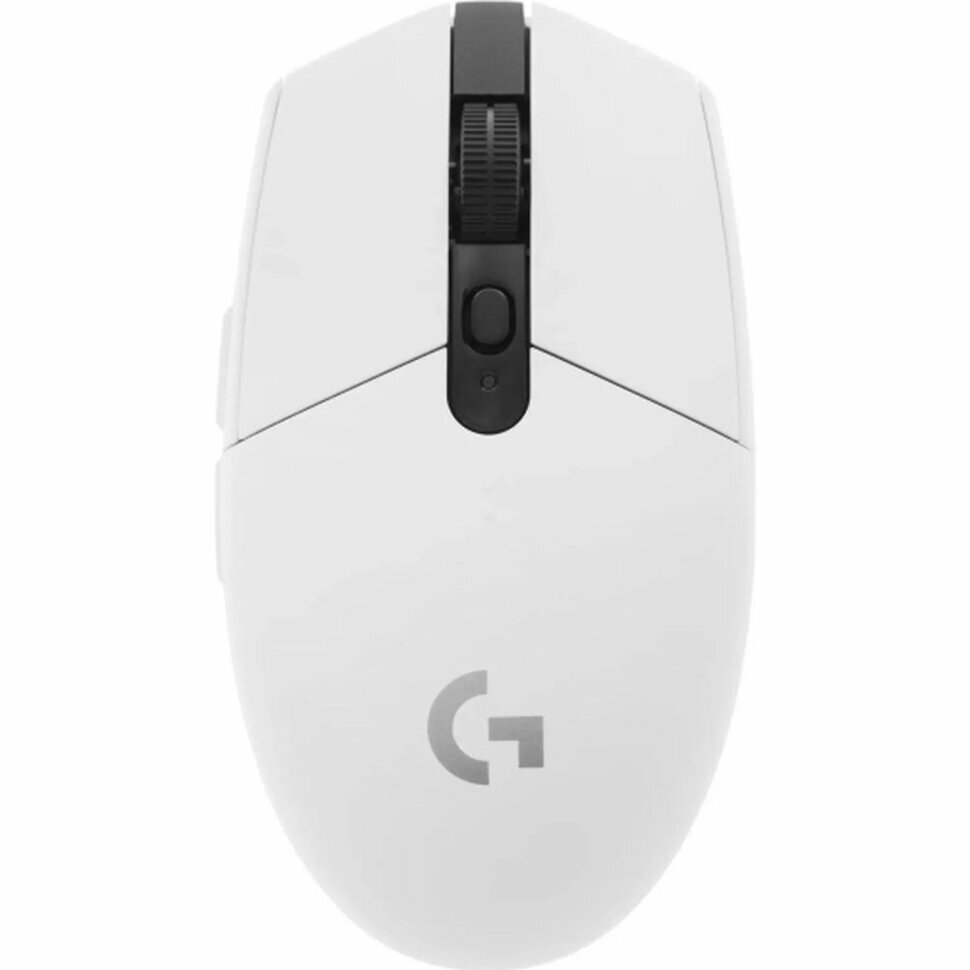 Мышь компьютерная Logitech G304 Lightspeed игров. беспров. USB[910-005295]бел, 2370509