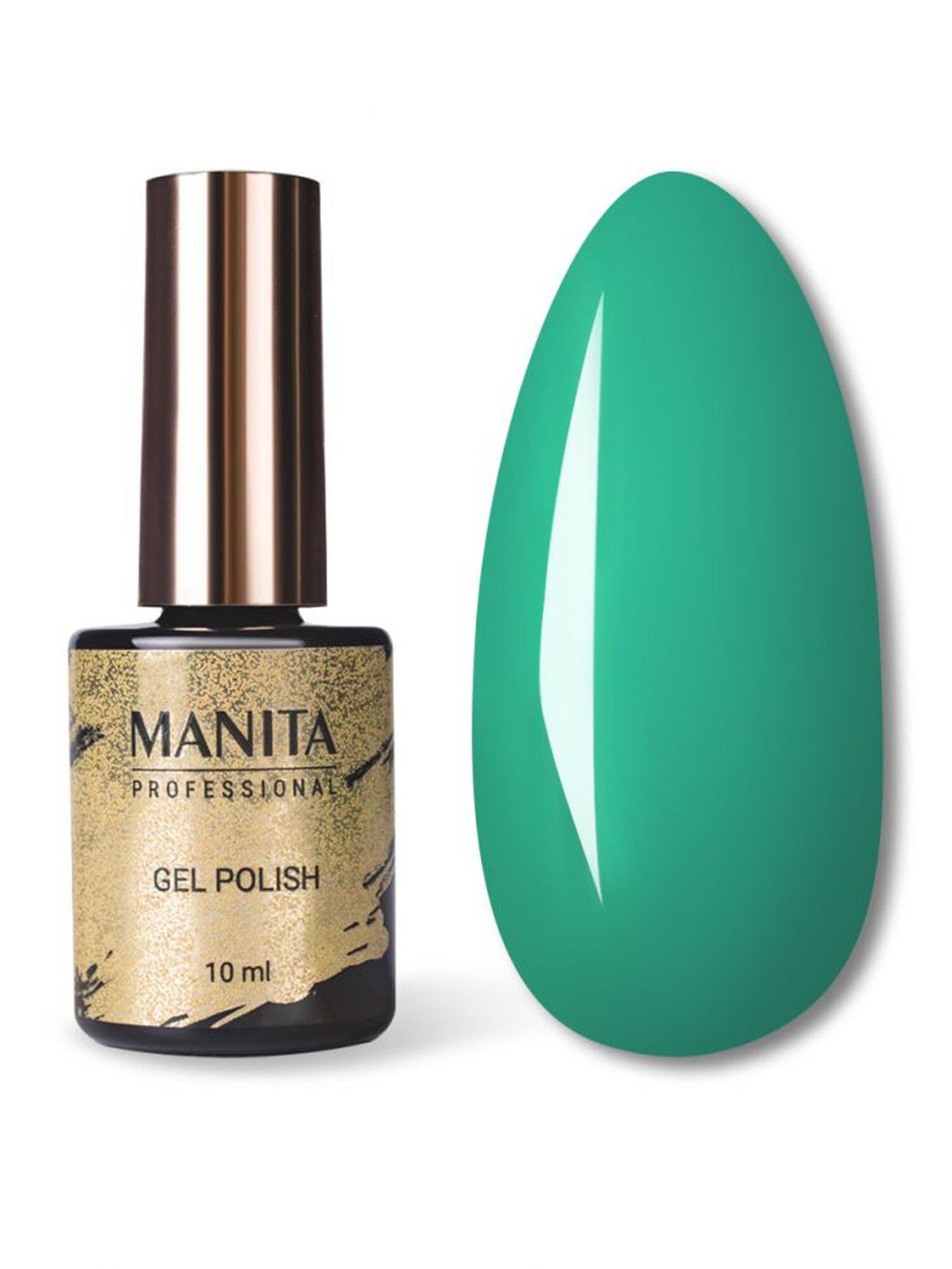 Гель лак Manita CLASSIC №072 "TROPICAL PUNCH" 10 мл, глянцевый, зеленый