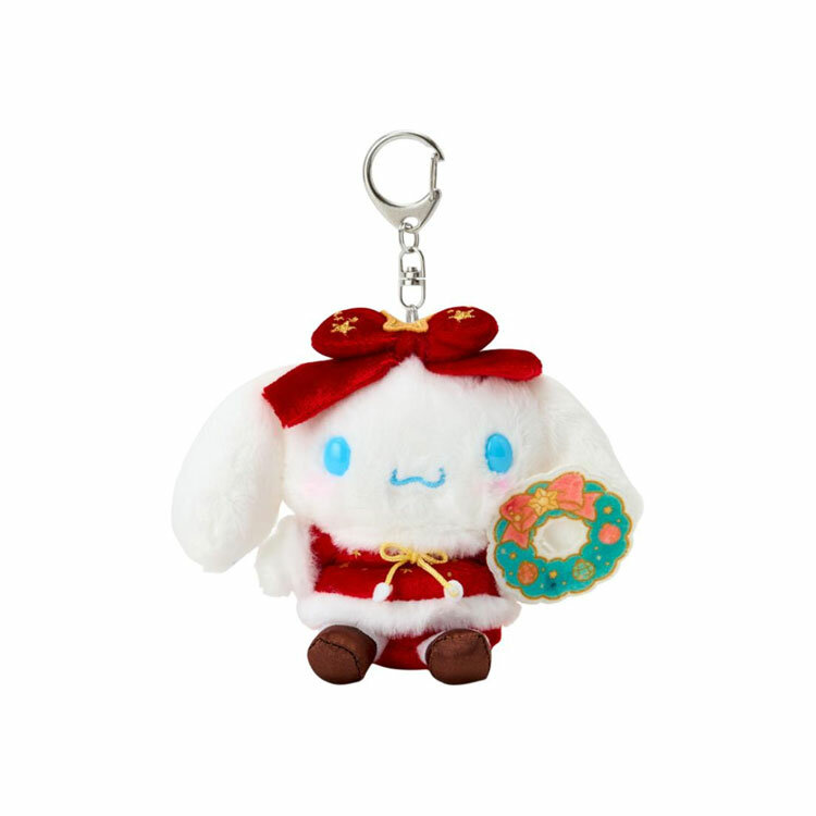 Санрио Christmas Series Hello Kitty Melody Pompomurin Плюшевые брелки 13,4 см 14,3 см 14,4 см 15,4 см 16,3 см Высокий