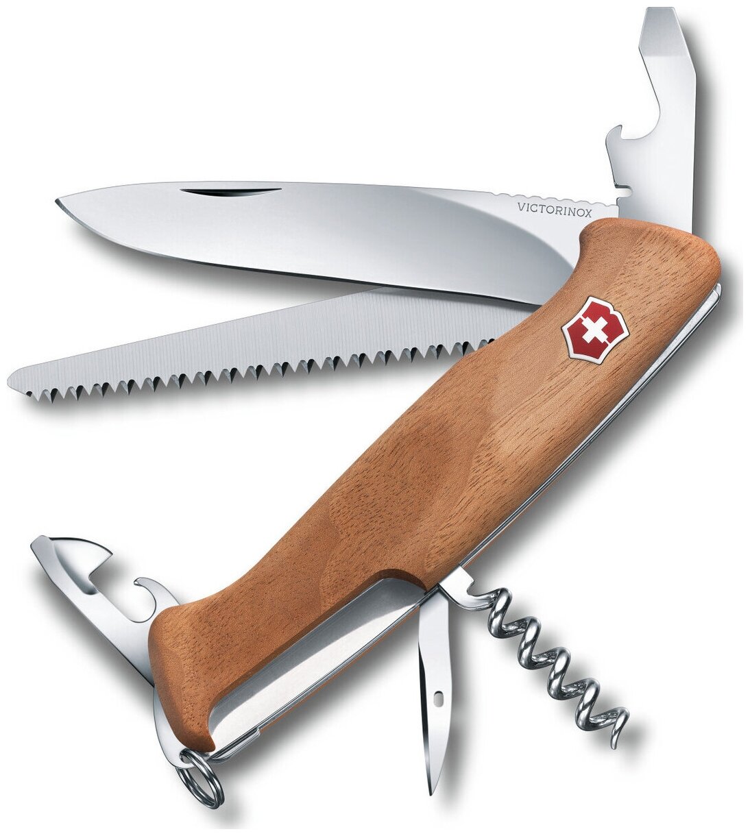 Нож перочинный Victorinox RangerWood 55 (0.9561.63B1) 130 мм, 10 функций
