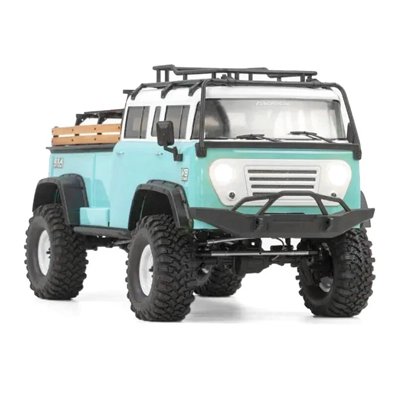 CROSSRC EMO JT4 RTR Симуляционная Грузовик для Скалолазания 4WD Вездеходный Радиоуправляемый Электрический Модельный Автомобиль Двухскоростной Дифференциальный Замок