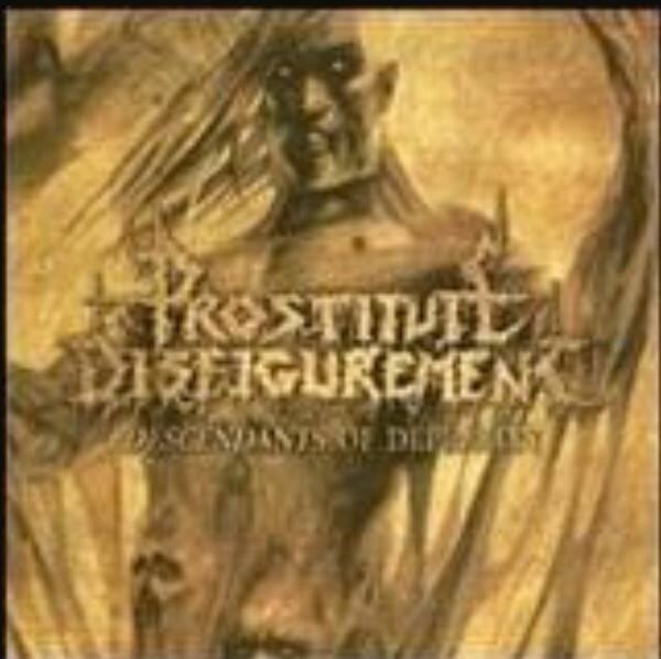 Фирменное издание Prostitute Disfigurement -Descendants Of Depravity CD+DVD