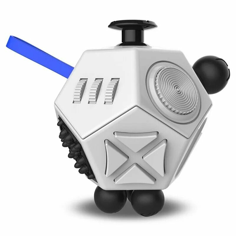 Игрушки Fidget Cube Антистресс - 12 граней Fidget Tdah Toy Cube