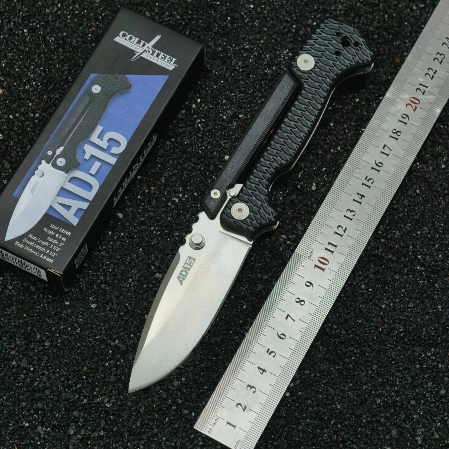 Cold Steel Холодная сталь AD15 высокой твердости Sharp Открытый Многофункциональный Кемпинг Удобный нож Карманный Распаковка Фруктовый нож