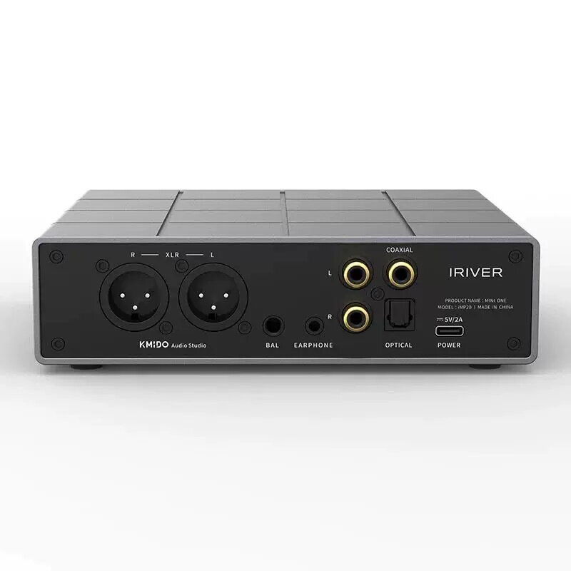 Портативный CD-плеер iRiver MINI ONE, с Bluetooth и DAC, серебристый — фото 1