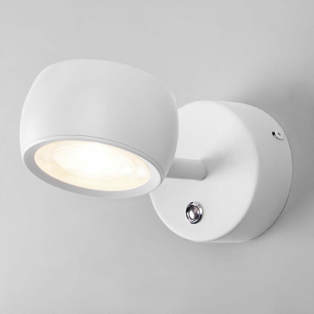 Elektrostandard MRL LED 1018 / Светильник настенный светодиодный Oriol белый Электростандард.