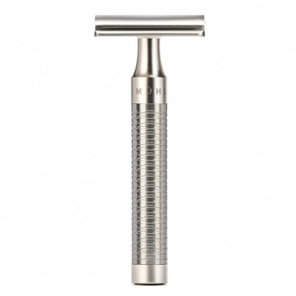 Т-образная бритва MUEHLE ROCCA, сталь, закрытая голова (closed comb)