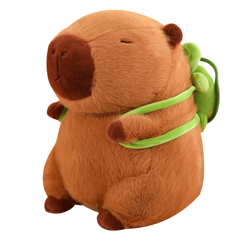 Игрушка-обнимашка унисекс YUOU Капибара Плюшевая кукла, 23CM EU
