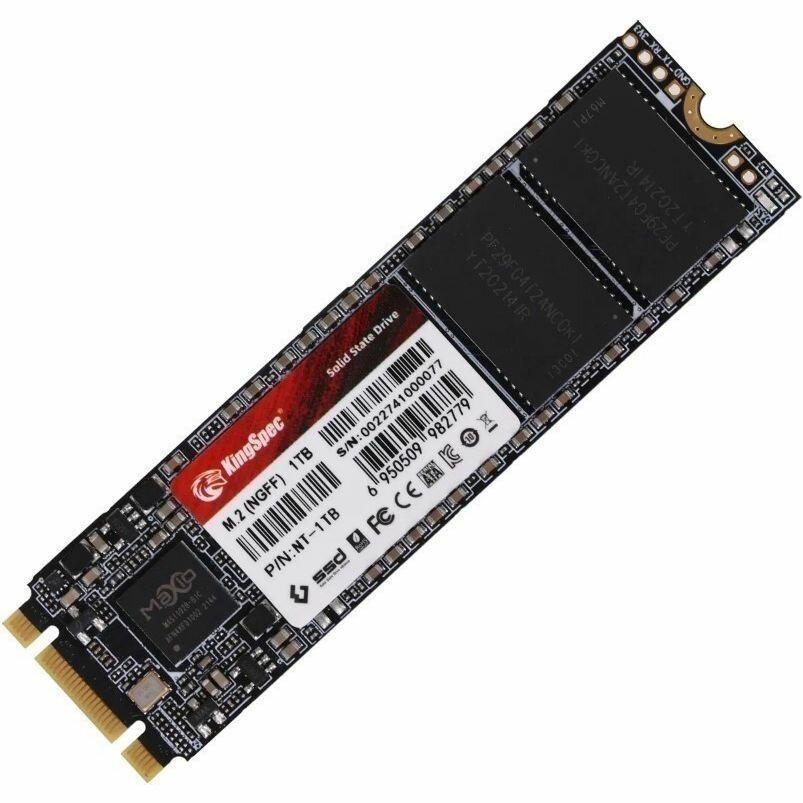 SSD-накопитель KingSpec NT-1TB 1 ТБ M.2 SATA III
