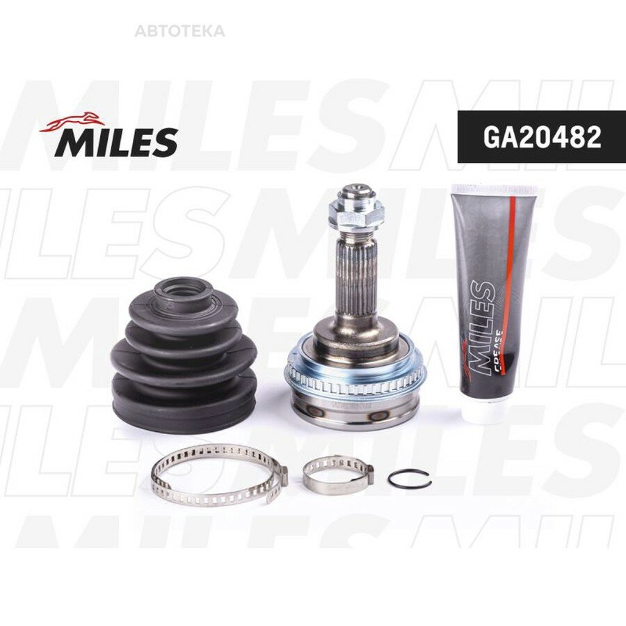 ШРУС наружный TOYOTA COROLLA/RAV 4 1.6-2.0 87- (с ABS) (GKN 303587) GA20482 MILES GA20482