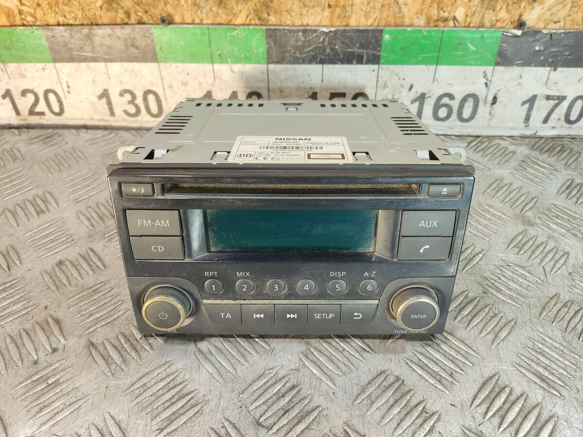 Магнитола NISSAN Qashqai 2009 28185BH30D