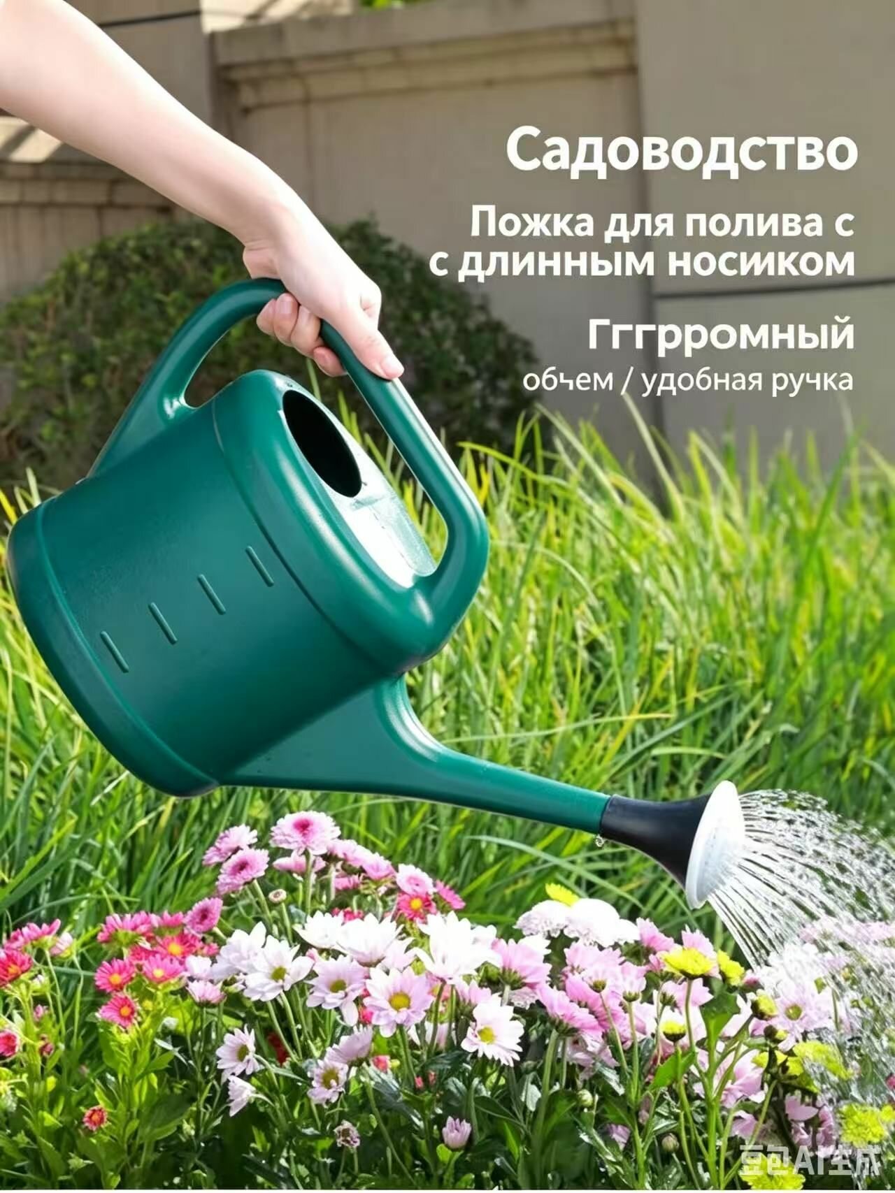 Лейка, 8 л 1 шт — фото 1