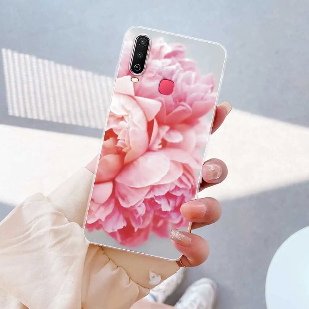 Чехол для Vivo 1904 Marble Clear, мягкий силиконовый чехол для телефона Vivo TM2013, For Vivo 1906