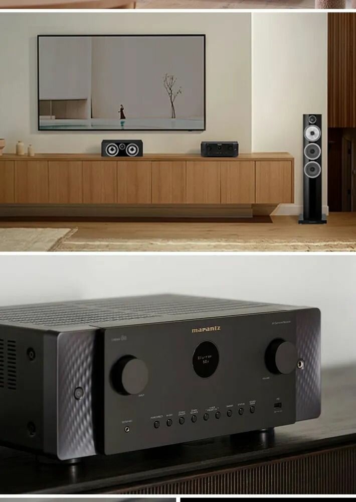 AV-ресивер Marantz Cinema 60 Black — фото 1