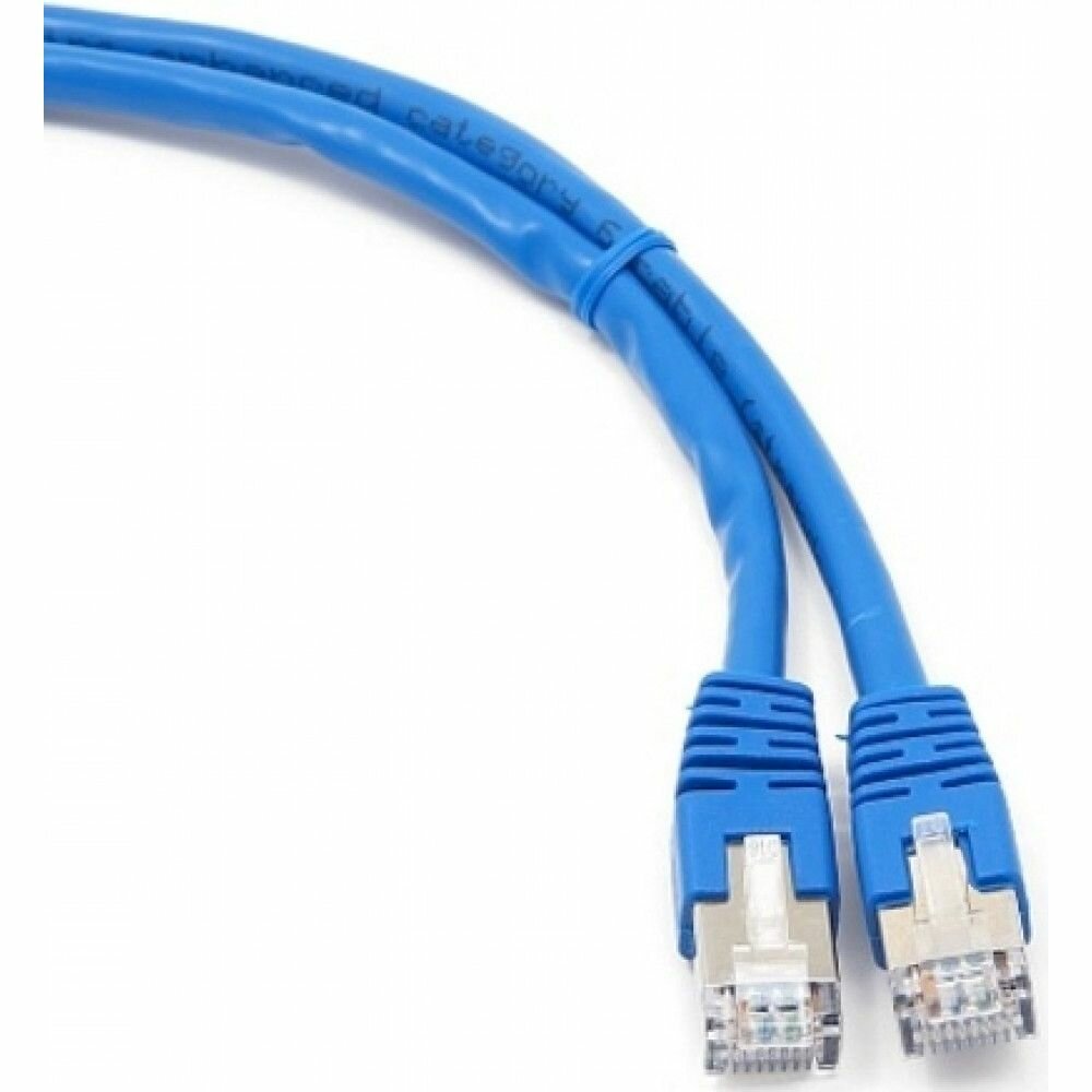 Патч-корд Cablexpert PP6-1M/B 1м cat.6 FTP чёрный