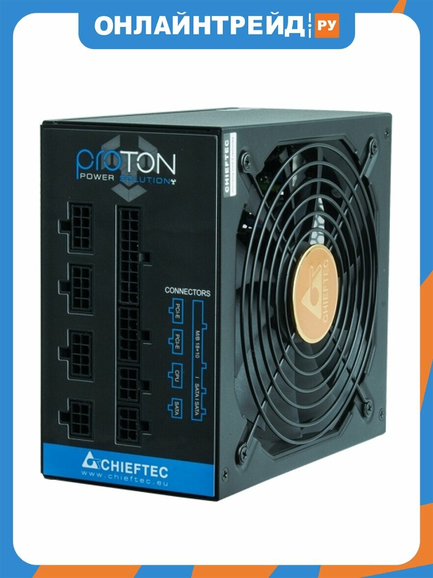 Блок питания Chieftec Proton, 750W, 80+ Bronze (BDF-750C) RTL