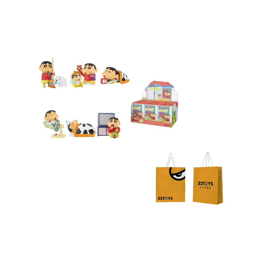 52TOYS Everyday Collection Карандаш SHIN Chan Основные персонажи Креативные Слепые коробки