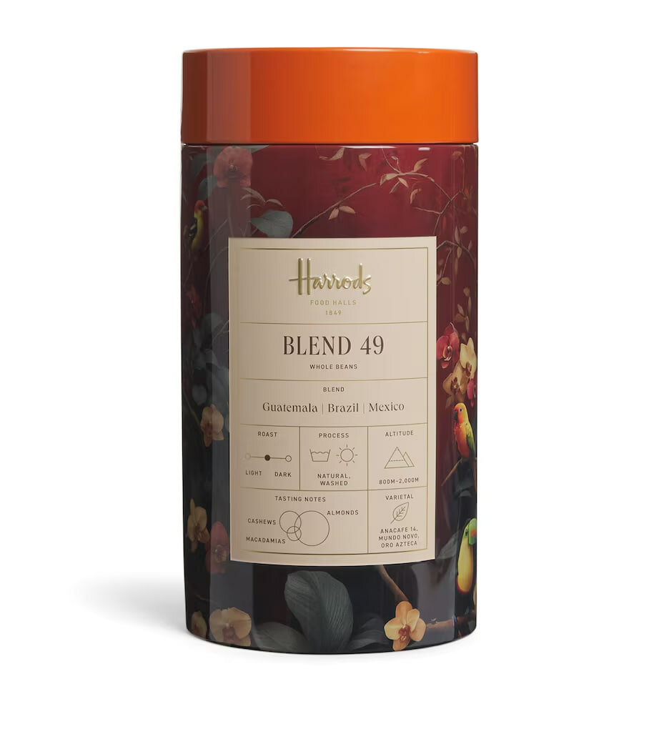 Harrods Кофе в зернах Blend 49 Coffee Beans Tin 250г