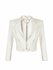 Пиджак Elisabetta Franchi Chain-detail cropped blazer, размер 44