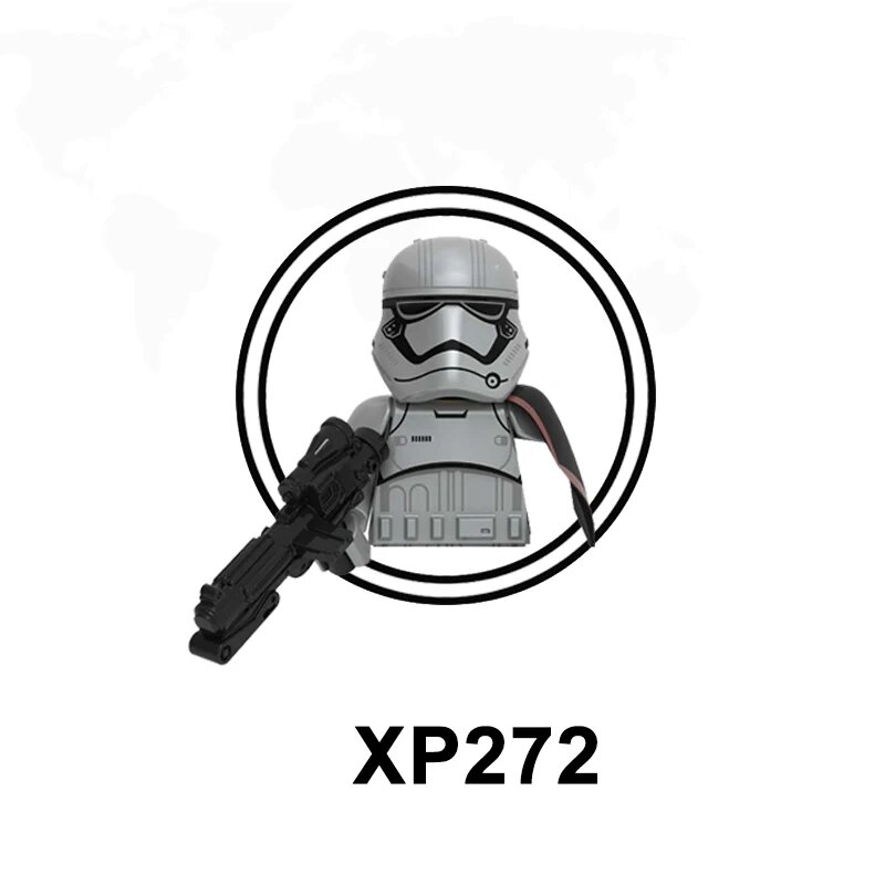STAR WARS Лего совместимые кирпичики Серый, C-XP272