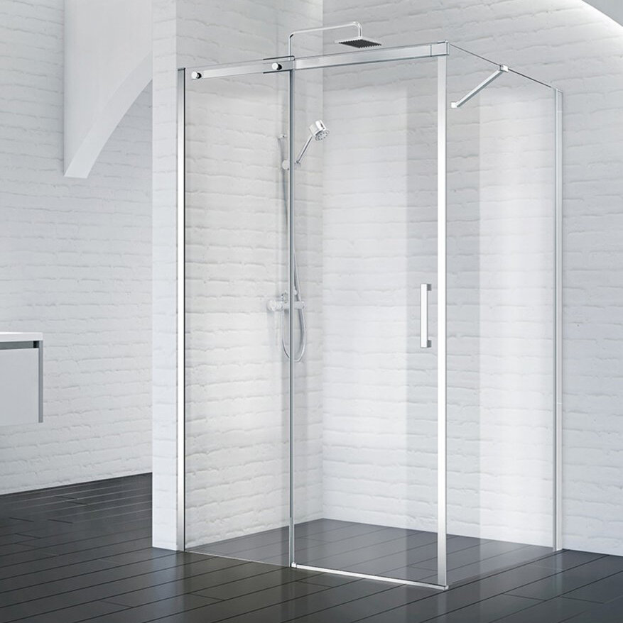 Душевой уголок BelBagno Acqua AH-1-100/80-C-Cr