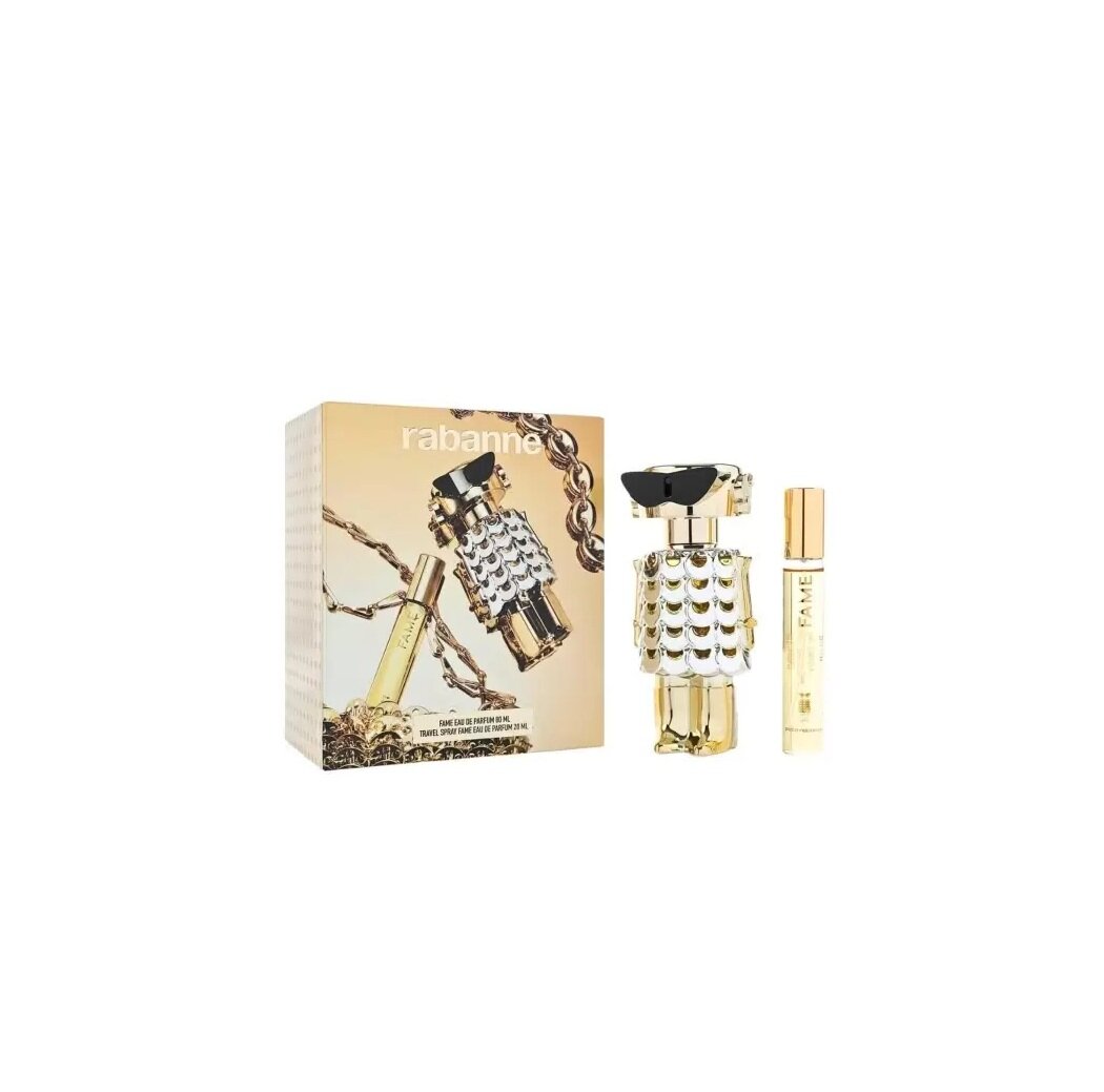 Rabanne Fame set 80 мл + 20 мл парфюмерная вода женская, цветочные, фруктовые, шипровые