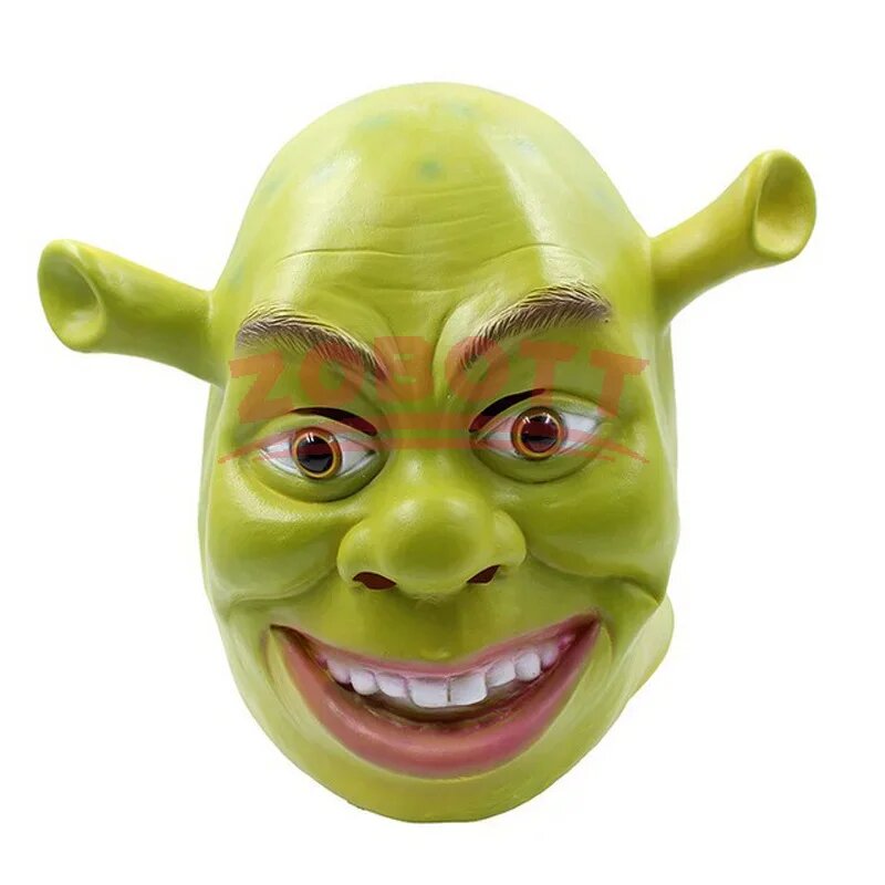 Реалистичные латексные маски Шрека для взрослых Only Mask