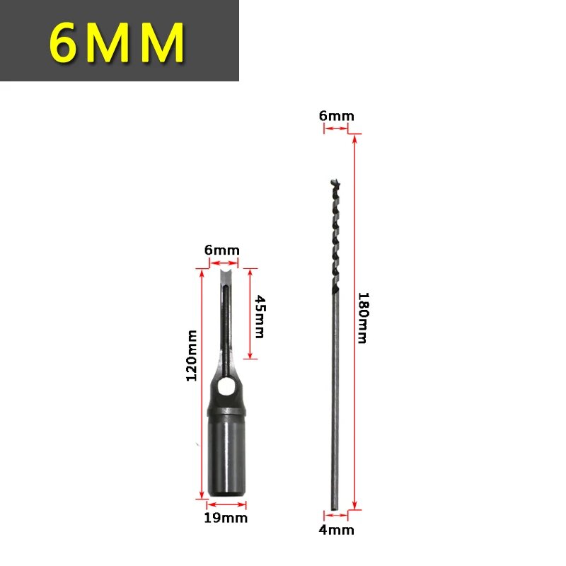 Набор сверл квадратных для дерева 6-16 мм 6mm