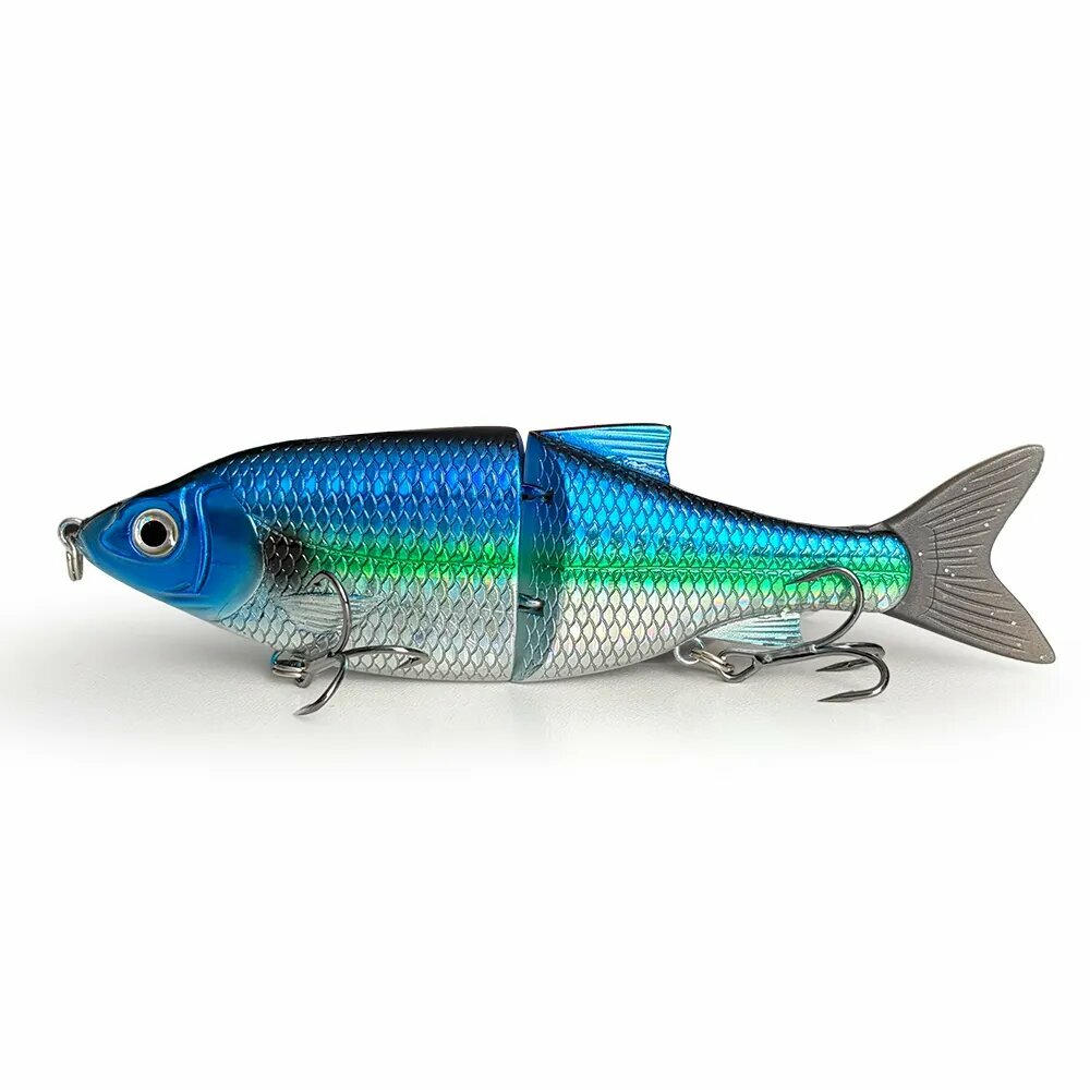 Воблер Glide Bait Balam 125 мм, сочлененный, для щуки и басса