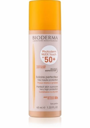 Средство солнцезащитное Bioderma Photoderm Nude Touch, Light Colour, 40 мл