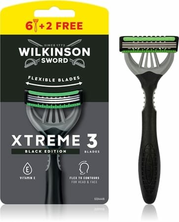 Бритва Wilkinson Sword Xtreme 3 Black Edition, 8 шт.