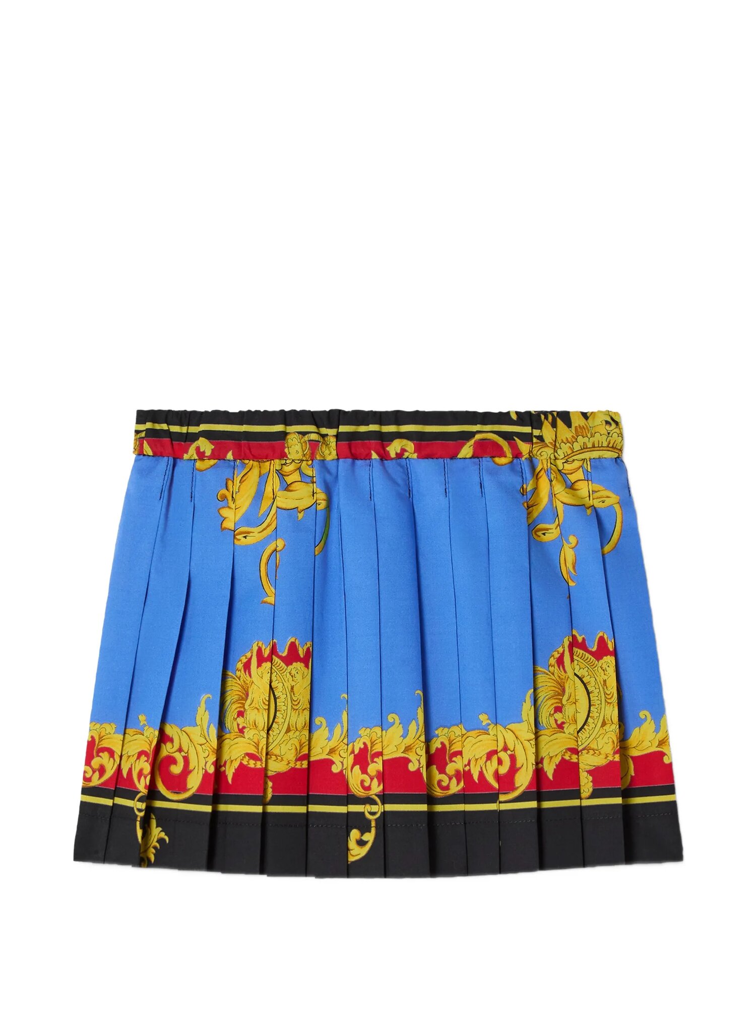Юбка Versace Barocco-print pleated skirt, размер 3 года — фото 1