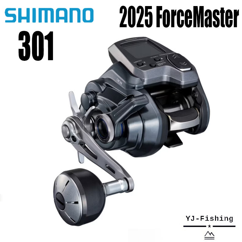 SHIMANO 2025 FORCEMASTER 301 Под левую руку Электрическая рыболовная катушка