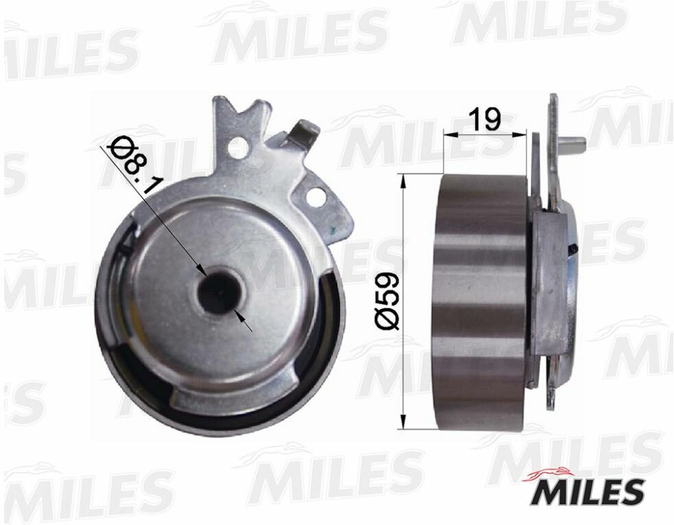 AG02001 Ролик ремня ГРМ OPEL/GM