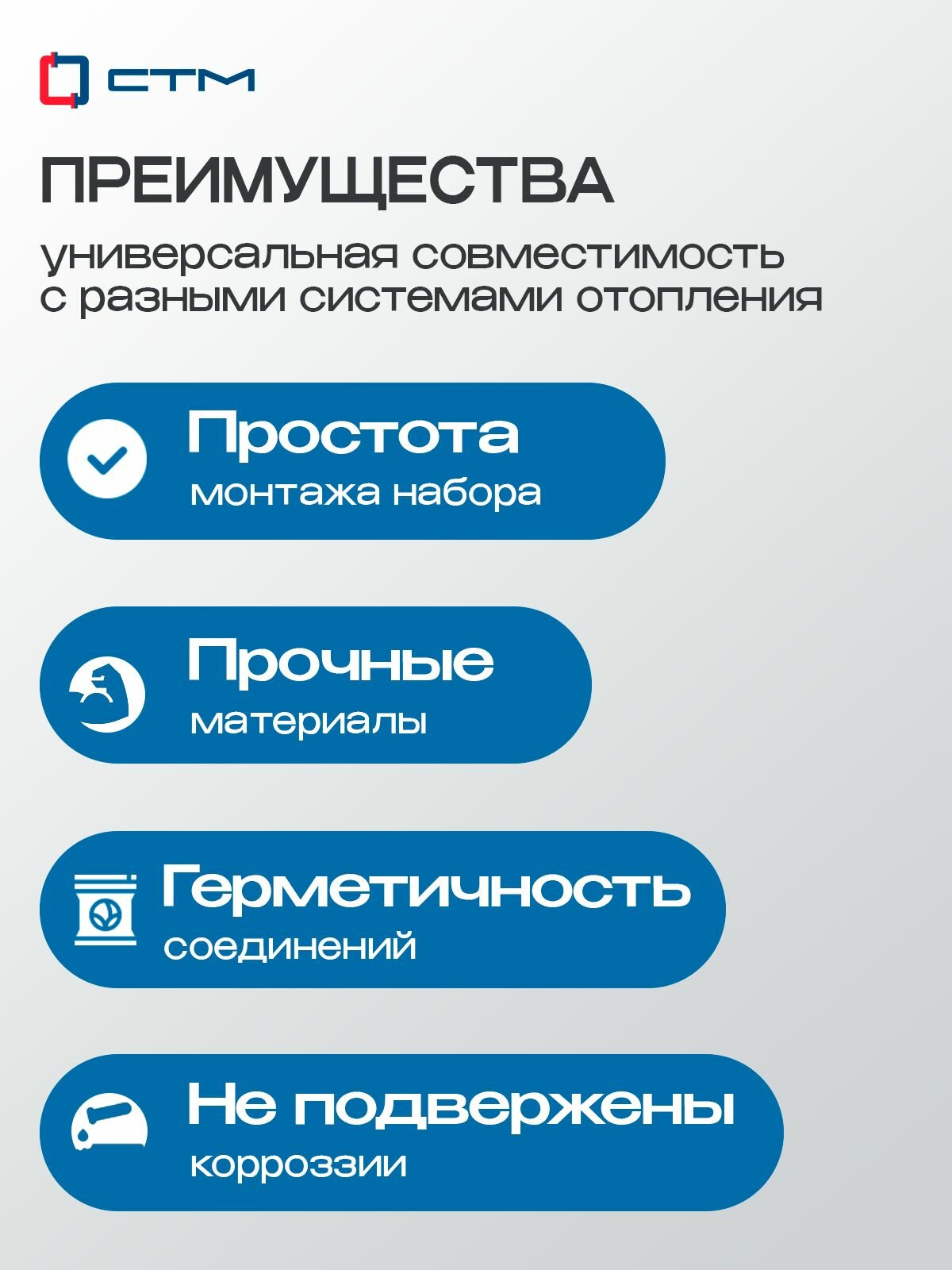 Тройник для металлопластиковых труб 16х16х16, латунный, 1 шт — фото 1