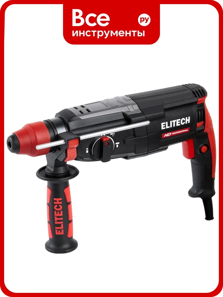 Перфоратор SDS+ Elitech HD, RH 0928RE (850Вт, 3реж, 3,2Дж, чем) HD 205381