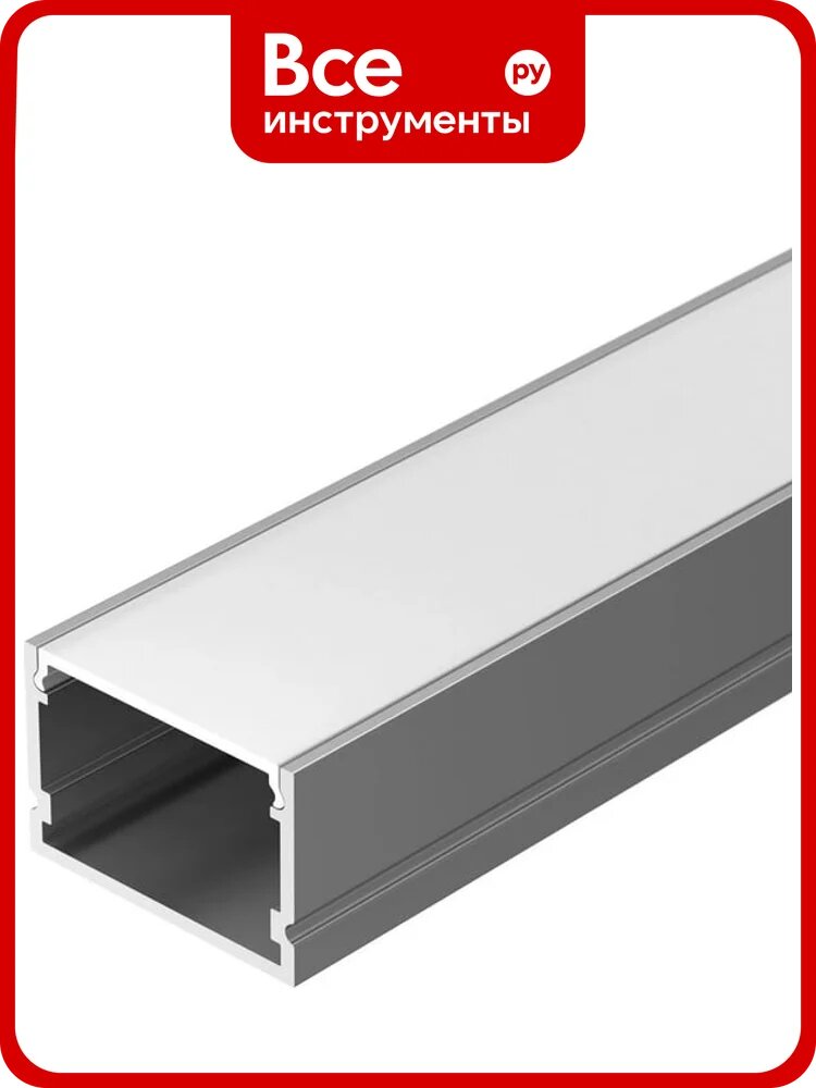 Профиль Arlight LINE-3020-2000 ANOD 2м, Экраны, заглушки и другие аксессуары приобретаются отдельно