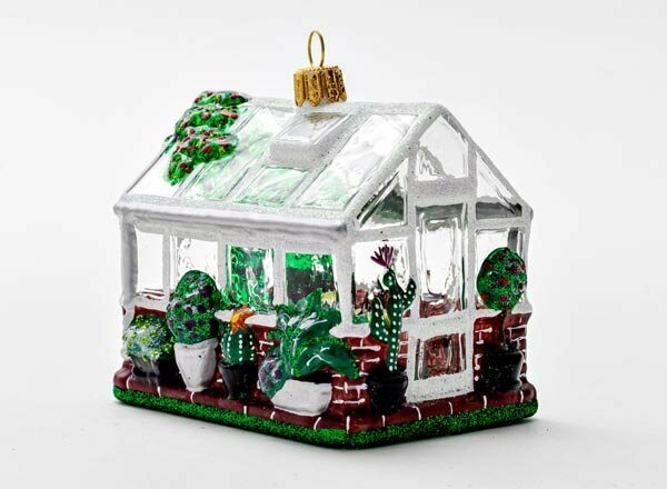 Елочная игрушка Теплица