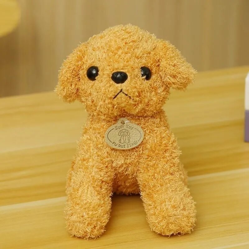Плюшевая игрушка Teddy dog, 20 см, искусственный мех, политекс