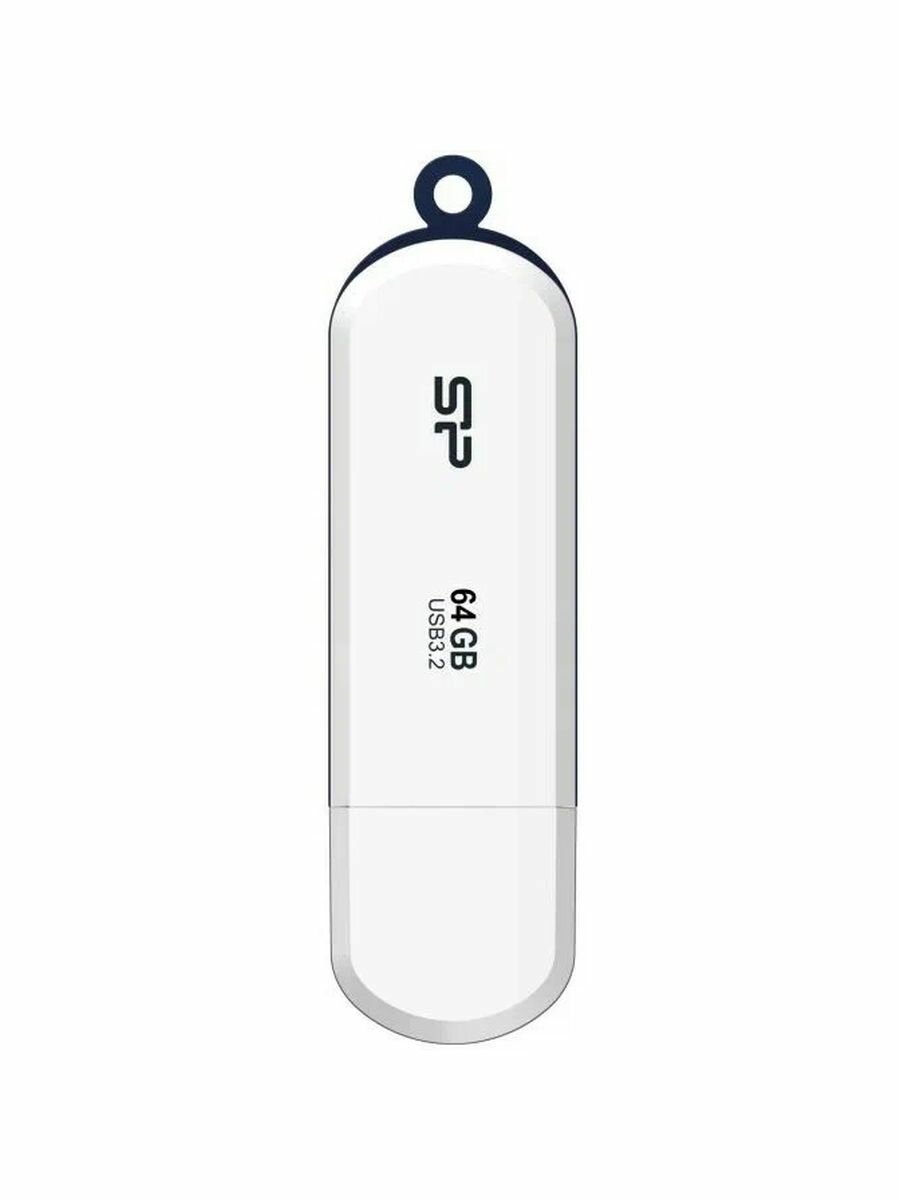 Silicon Power Blaze B32 64 ГБ флеш-накопитель, USB 3.2 Type-A (SP064GBUF3B32V1W), белый
