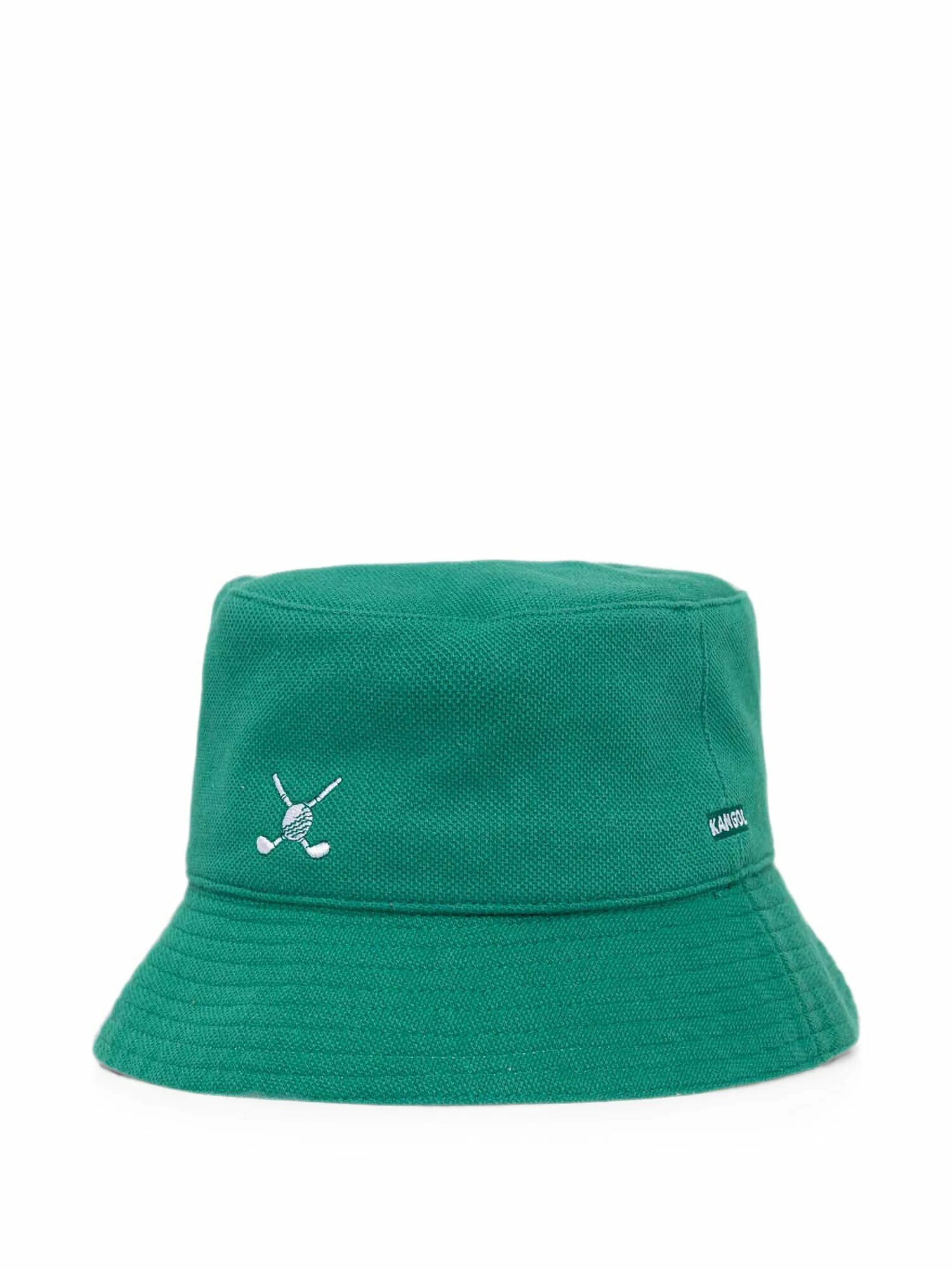 Панама KANGOL Reversible logo-embroidered bucket hat для мальчиков, размер S — фото 1