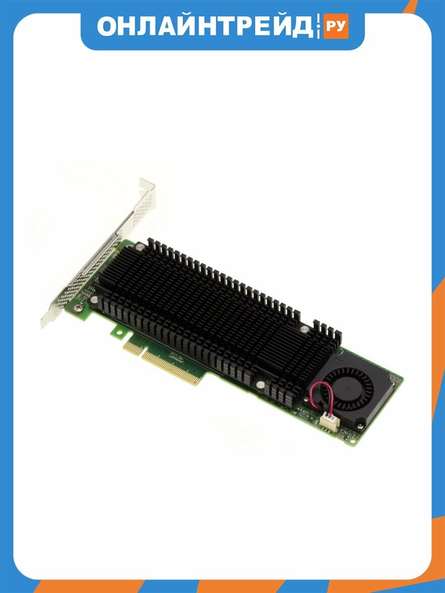 Адаптер Noname PCle3.0 x8 to 2* M.2 NVMe Raid Adapter (Marvell 88NR2241 Based)