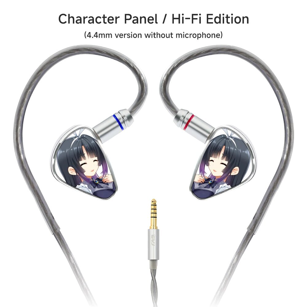 CVJ KIRA In Ear Monitors наушники Anime 4.4MM NOMIC